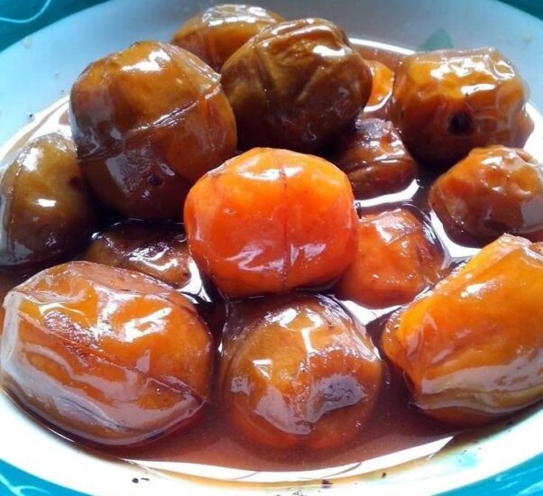 Receta de Coyoles en Miel tradicionales Recetas de Honduras