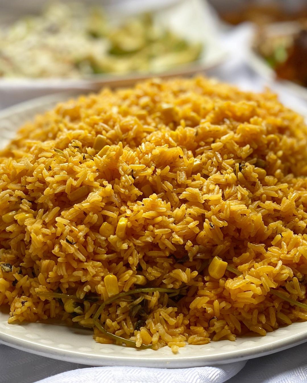 Receta de Arroz Aliñado con Maíz Receta autóctona y típica