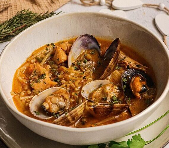Receta de Sopa de Mariscos ⇨ Fácil y Rico!