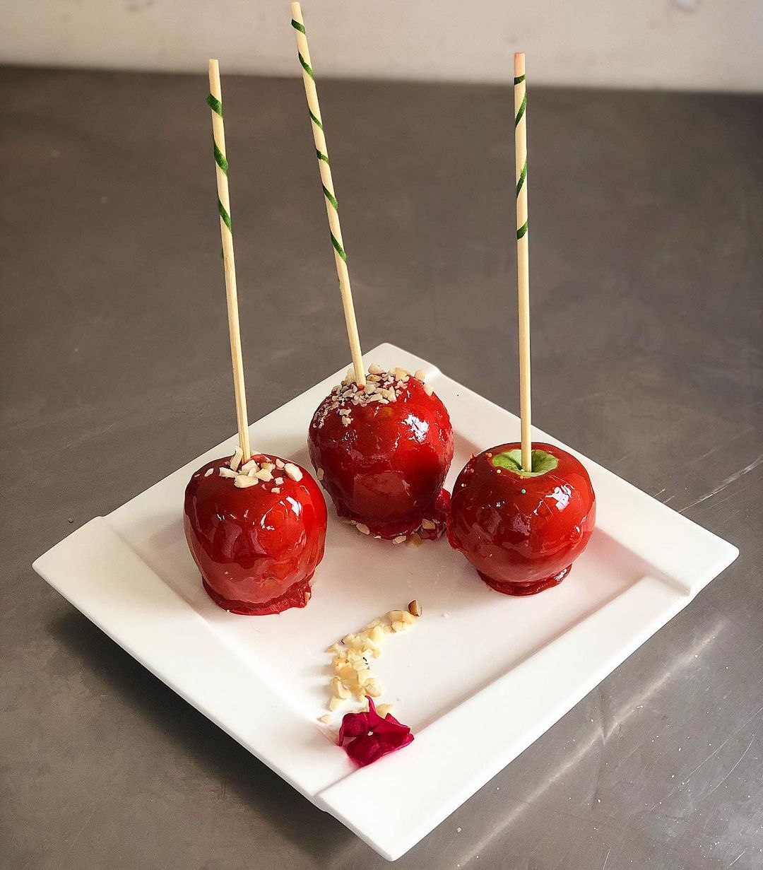 Receta de manzanas chorreadas caseras Fácil y barata